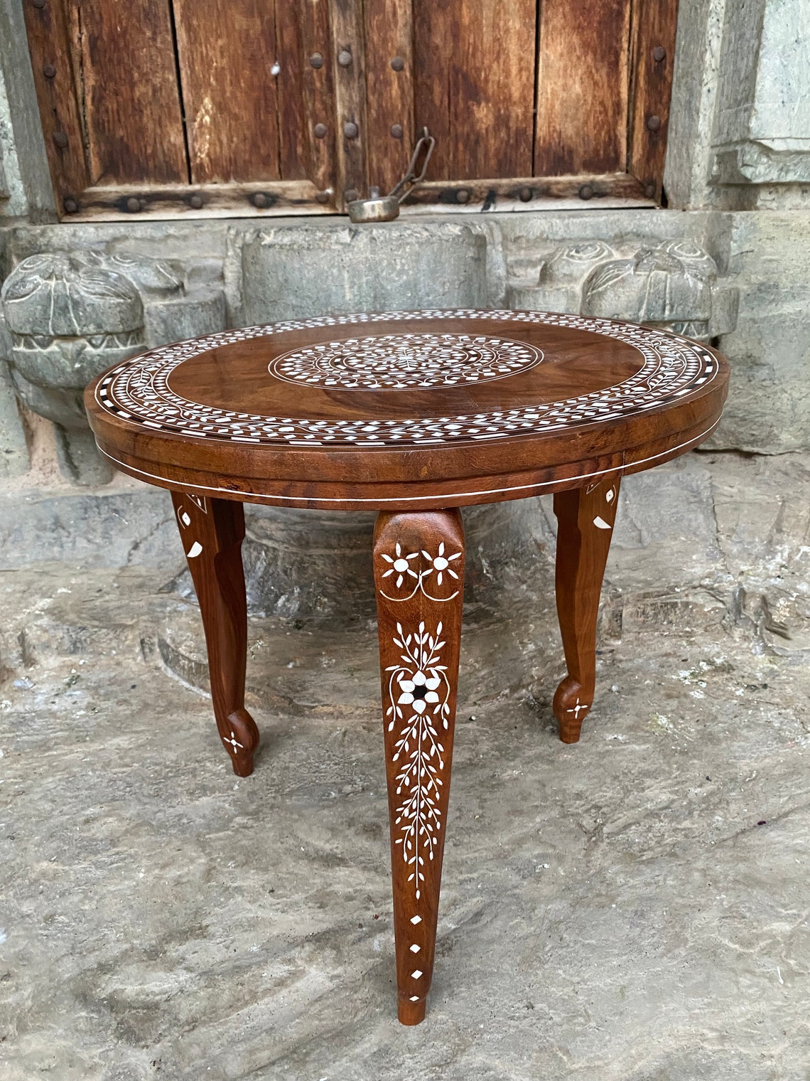 Inlay Coffee Tableinlaid Coffee Table Indian Handicrafts - Etsy