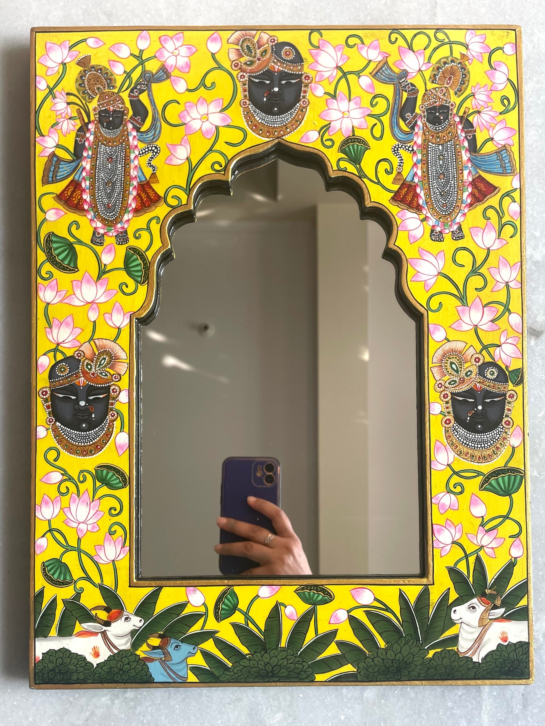 Painted Mirror Art