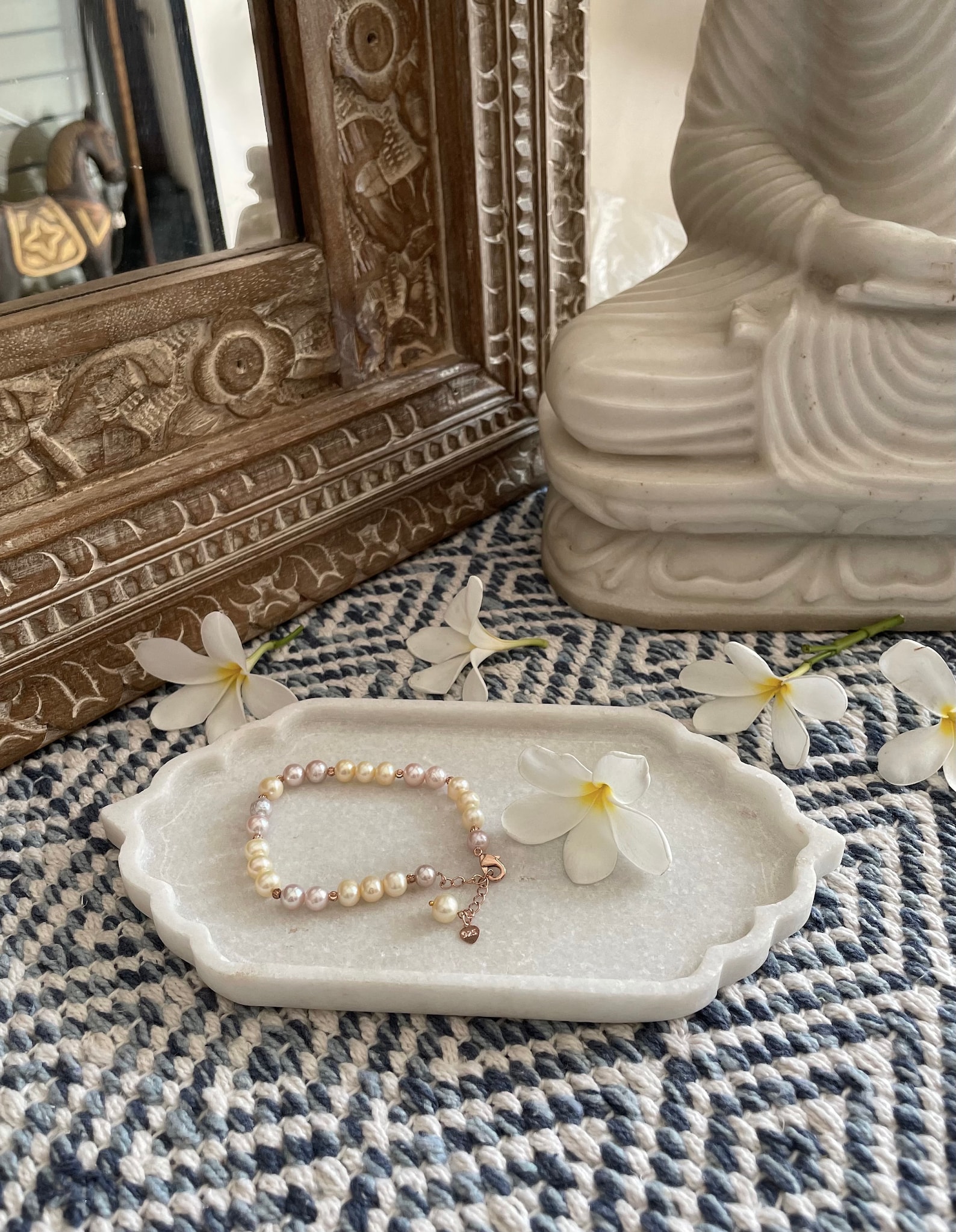 Pure White Marble Urli Decorative Flower Marble Plate - Etsy