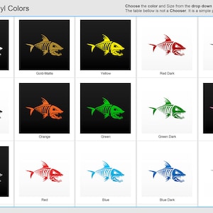 Decal Sticker Skeleton Fish Bones Deep Water Aggression Boat Fishing ...