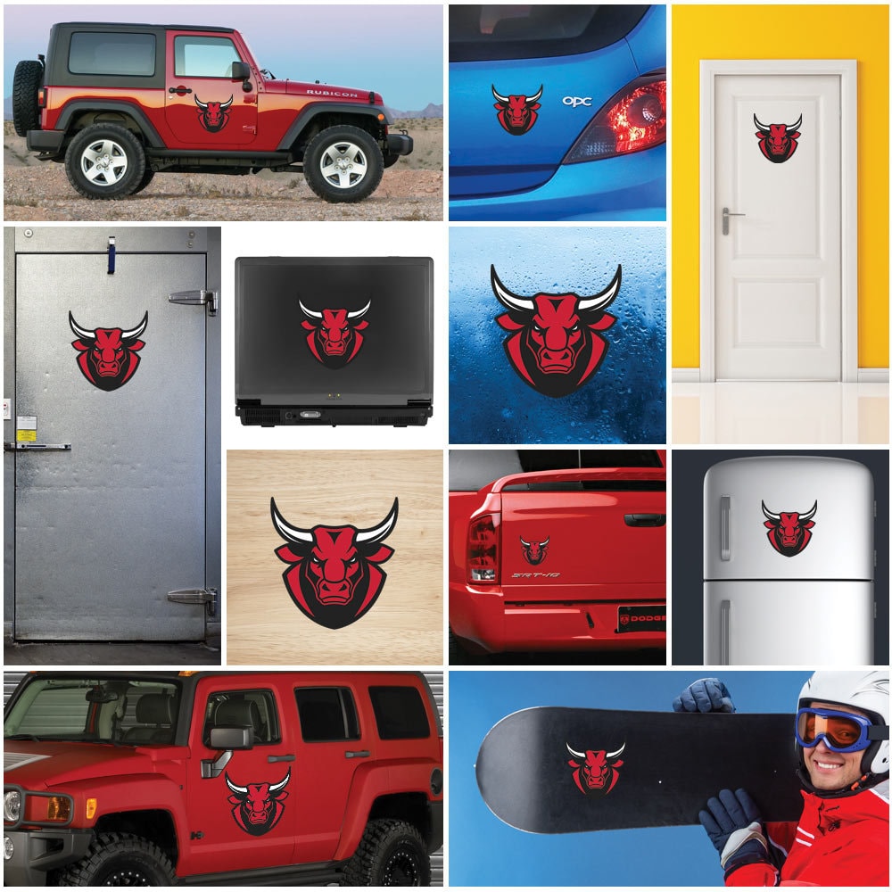 Decal Sticker Red Bull Battle Art Decal Conquer With - Etsy