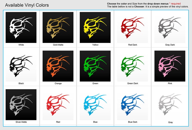 Decal Sticker Flames Skull Tribal Tattoo Style Internal External Use ...