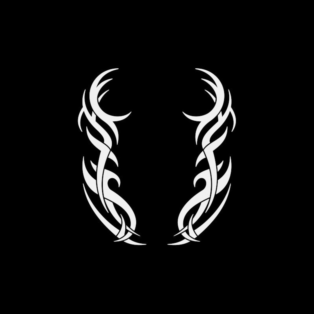 Decal Sticker Tribal Racing Design Flamed Helmet Motorcycle Top Quality ...