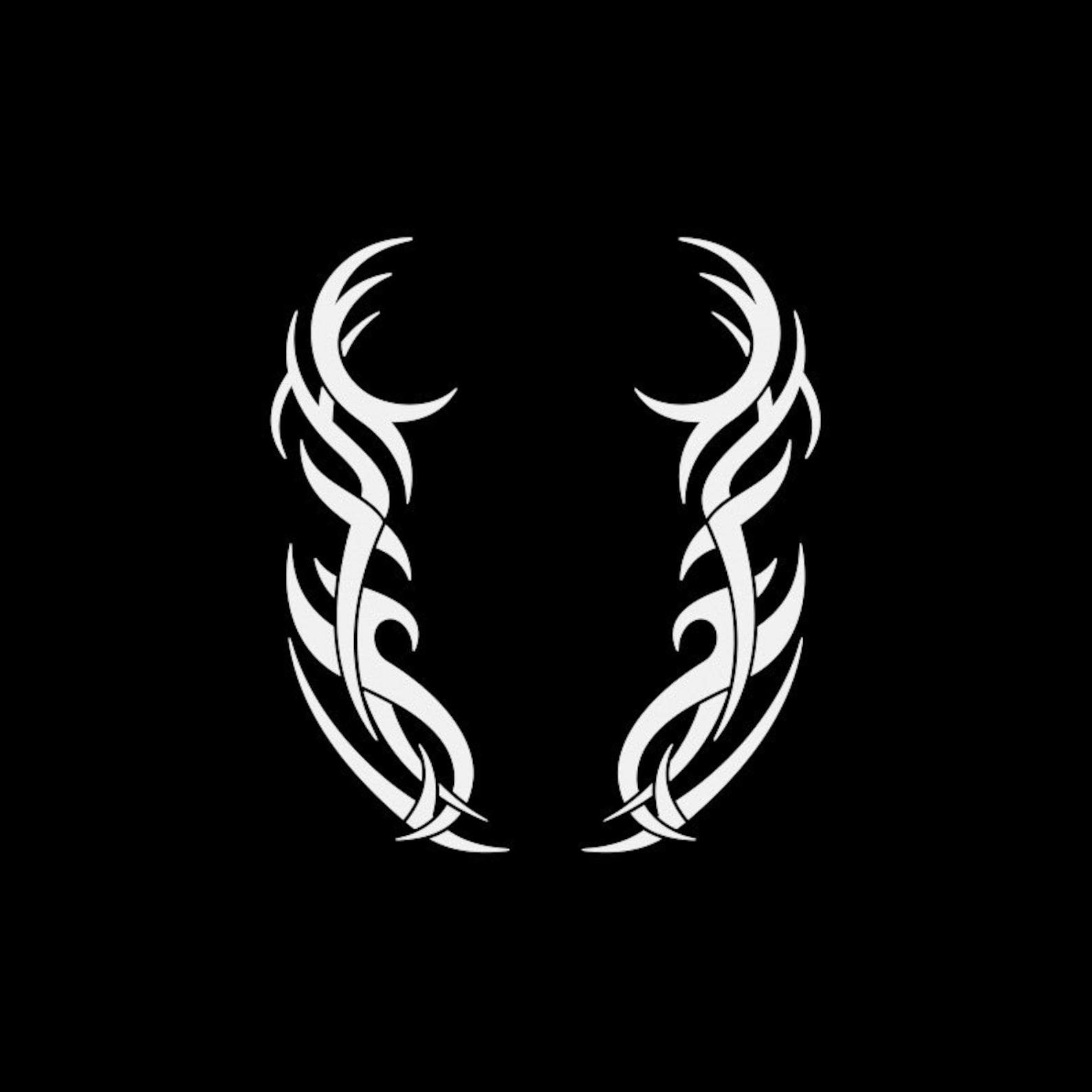 Decal Sticker Tribal Racing Design Flamed Helmet Motorcycle | Etsy