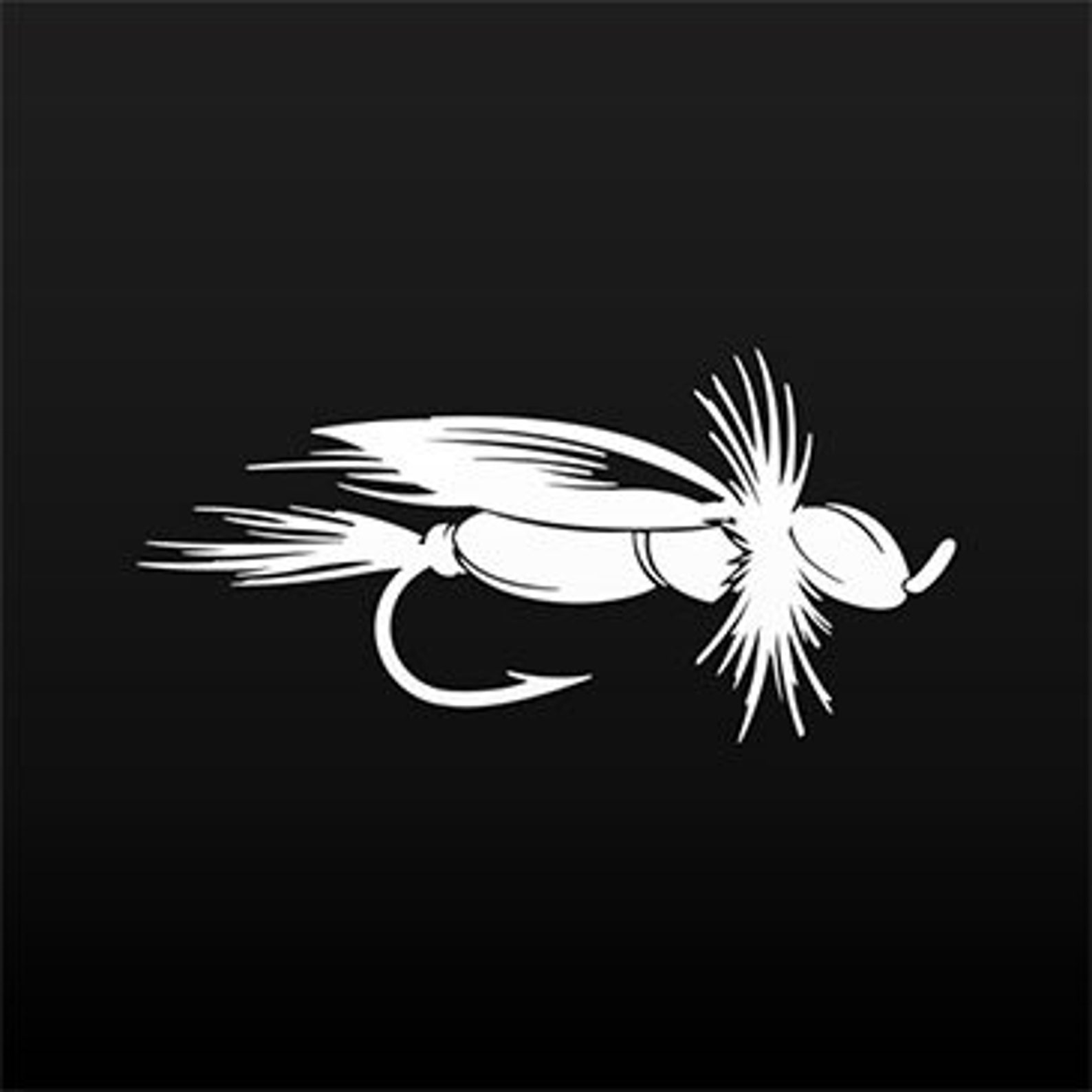 Decal Sticker Lure Flies Bait the Hook Fishing Store - Etsy