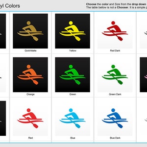 Decal Sticker Rowing Crew Sea Sports Exercise Balance Strength ...