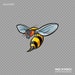 Decal Sticker Bee Hornet Wasp Vespa Top Quality Vivid Colors XWZZ9 - Etsy