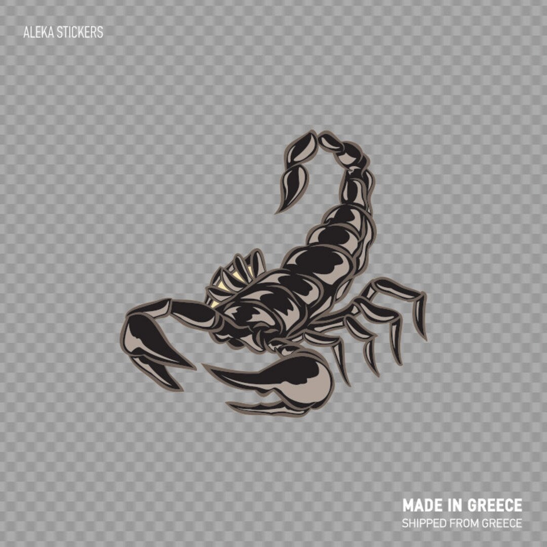 Decal Sticker Scorpion Car Window Sting Danger Car Decoration Top ...
