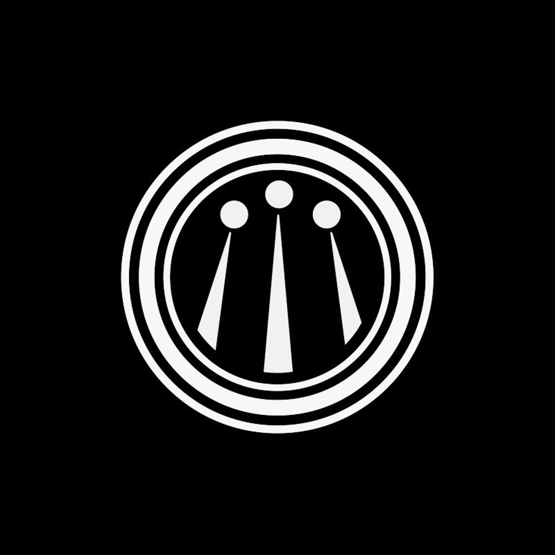 Decal Sticker the Awen Symbol Top Quality Vinyl Weatherproof XRS3W - Etsy