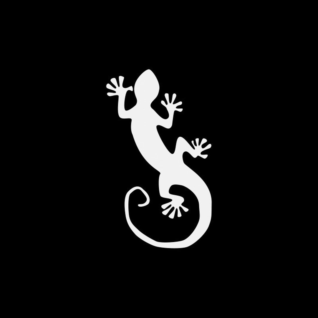 Decal Sticker Lizard Tattoo Style Exotic Reptile Surf Style Top Quality ...
