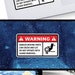 Decal Sticker Keep Hands Away From Machinery Danger Moving Parts Can ...