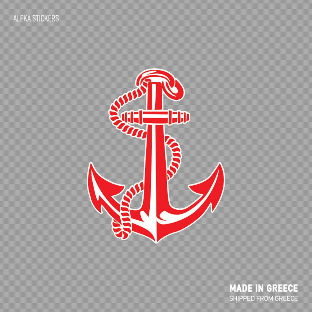 Decal Sticker Anchor Sailing Yacht Yachting Fishing Boat - Etsy