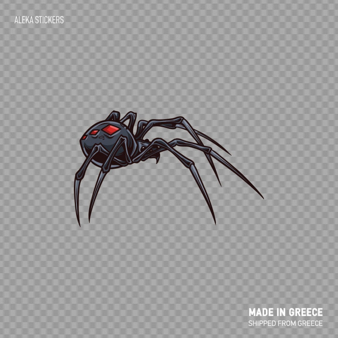 Decal Sticker Spider Poisonous Arthropod Malicious KR784 - Etsy