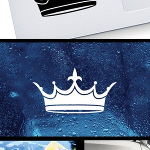 Decal Sticker Royal Crown Royal Heraldic King Kingdom Queen Prince ...