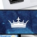Decal Sticker Royal Crown Royal Heraldic King Kingdom Queen Prince ...