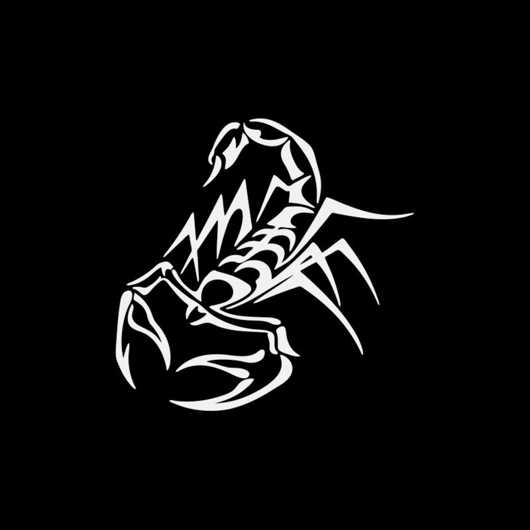 Decal Sticker Scorpion Poisonous Danger Bite Decorative Maskot WW7W8 - Etsy