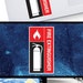 Decal Sticker Fire Alarm Emergencies Signs Fire Extinguisher Safety ...