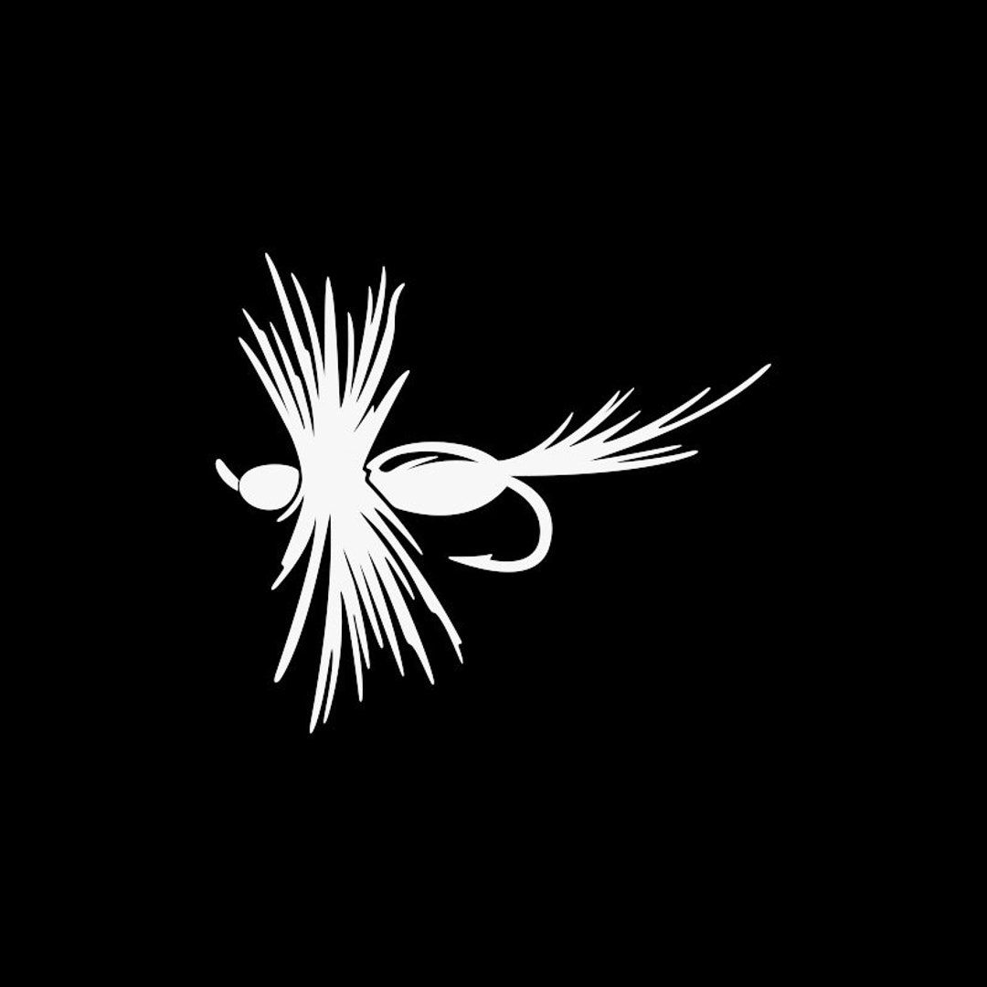 Decal Sticker Lure Flies Boat Decoration Bait the Hook Fishing Store ...