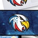 Decal Sticker Patriot Eagle Head Bird Force America Patriotism W7XRS - Etsy