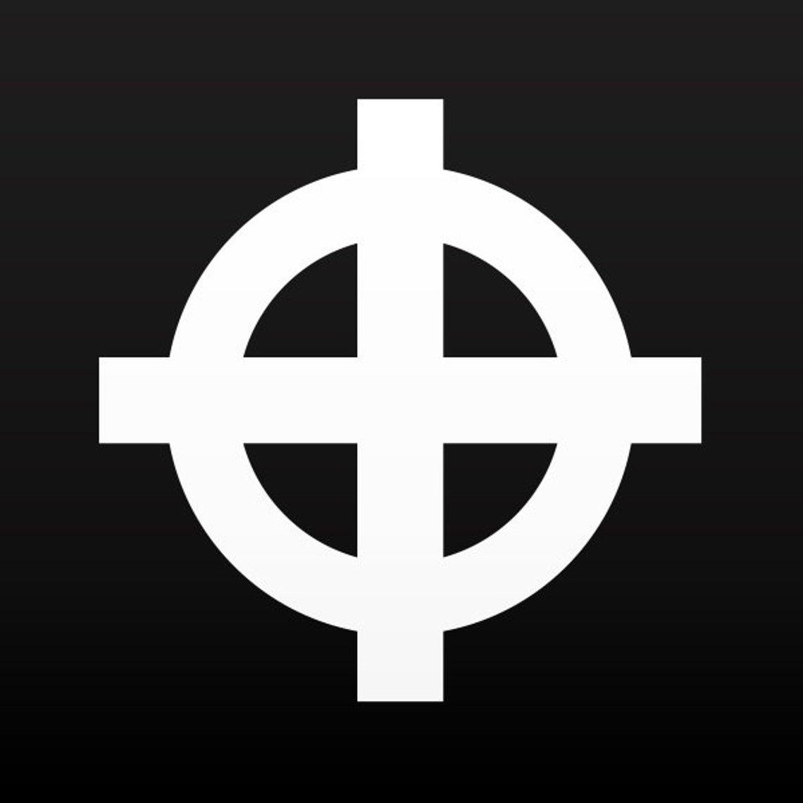 Decal Sticker Neolithic Cross Lower Arm Religion Ancient Top Quality ...