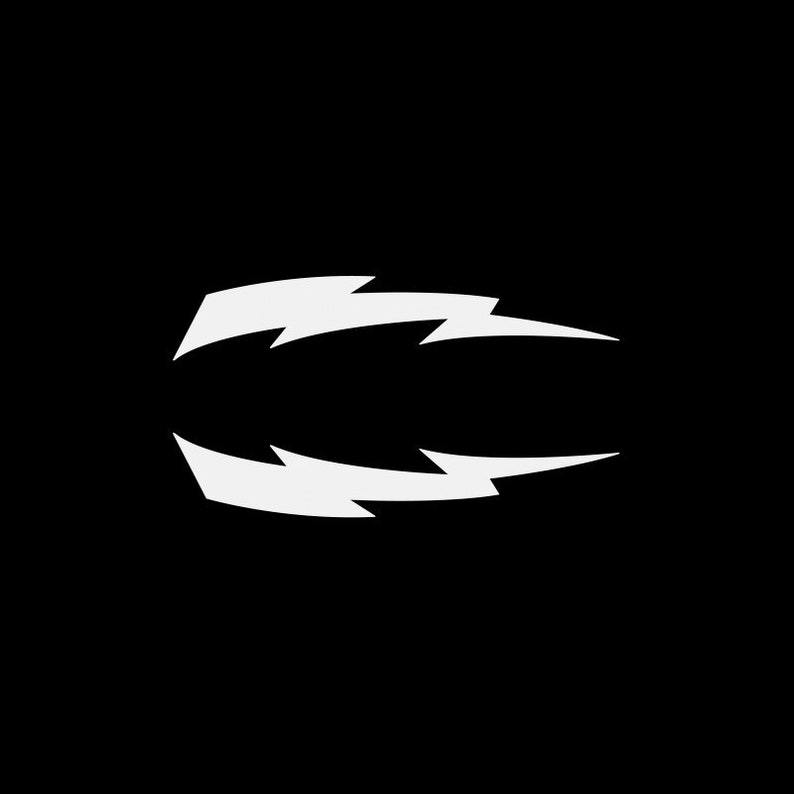 Decal Sticker Thunders Racing Design Helmet Motorcycle Top | Etsy