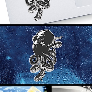 Decal Sticker Sea Octopus Boat Decoration Attack Fishing Store ...