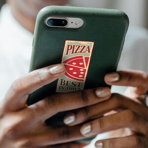 Vintage Pizza Sign Sticker – Retro "best in Town" Vinyl Decal for ...