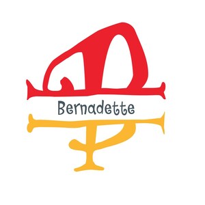 Split Monogram Alphabet SVG Font, Monogram Font SVG, Split Monogram ...