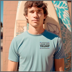 I Stand With Trump Support Trump My President Svg, Png, Shirt Design ...