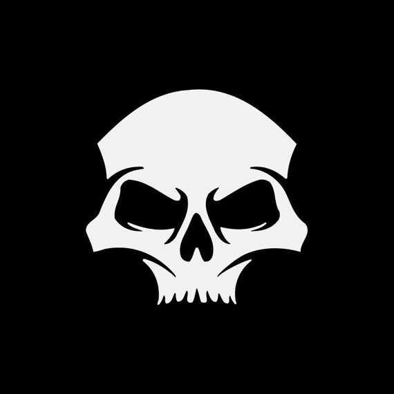 Decal Sticker Surf Skull Evil Car Helmet Surfboard Decoration - Etsy