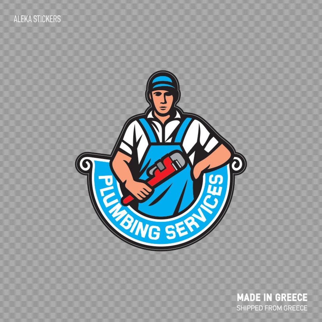 Decal Sticker Plumbing Services Sign Job Worker Solution Store ...