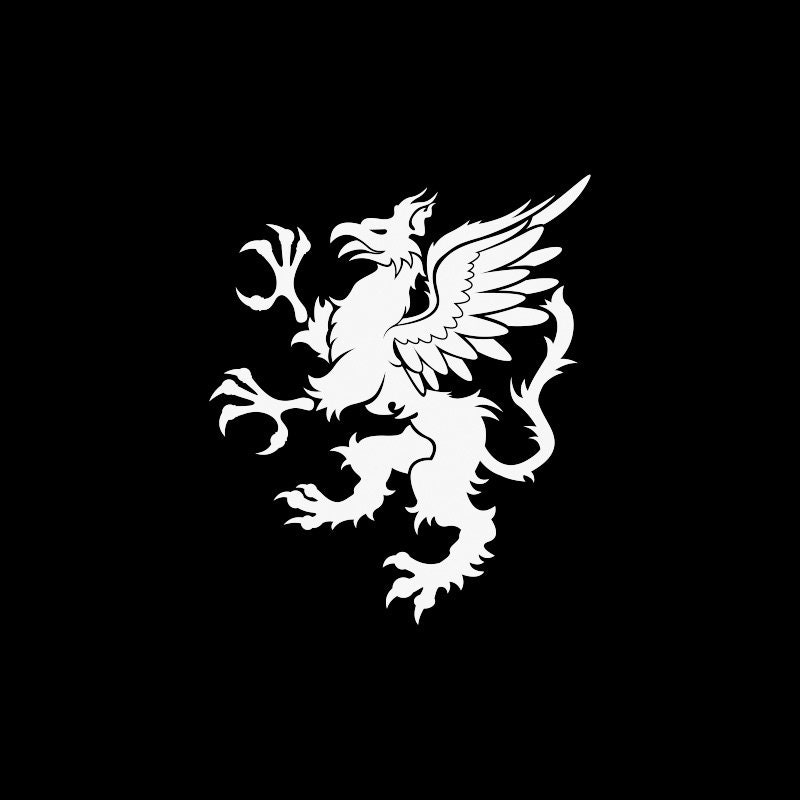 Decal Sticker Griffin Crown Royal Heraldic King Princess Kingdom Queen ...