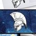 Decal Sticker Spartan Roman Helmet Combat Legendary Martial Arts ...