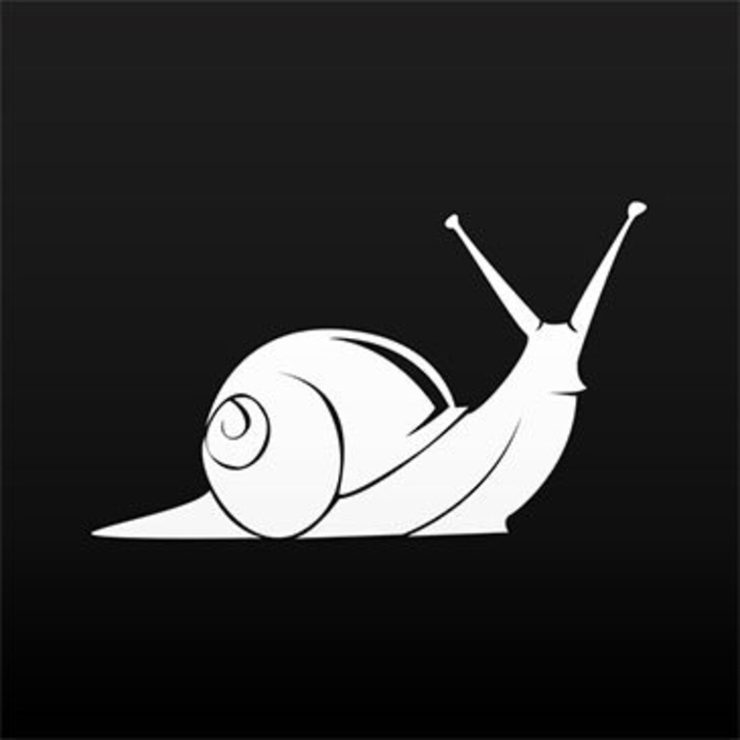 Decal Sticker Slow Snail Figure Forest Nature Top Quality Vinyl ...
