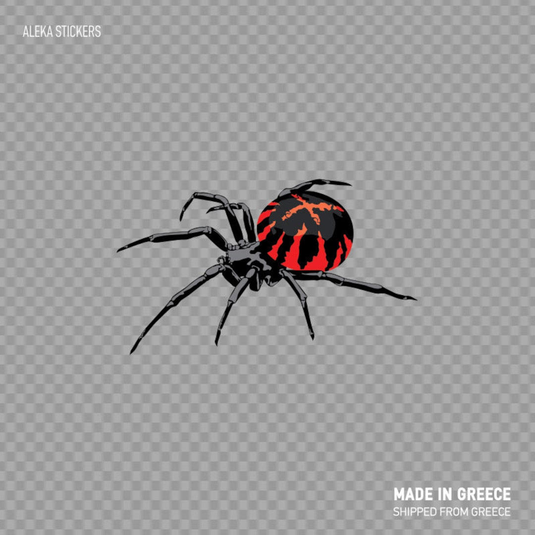 Decal Sticker Spider Aggressive Vivid Colors W9265 - Etsy