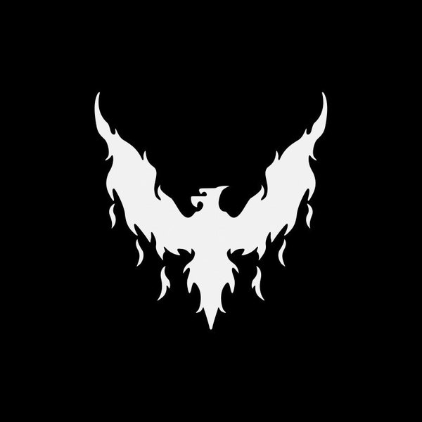 Phoenix Rising Car Decal - Etsy