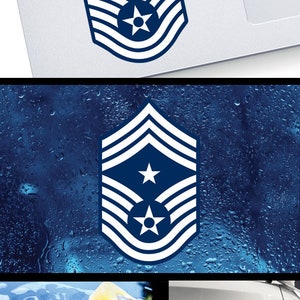 Decal Sticker Command Chief Master Sergeant Military Patriotism Patriot ...