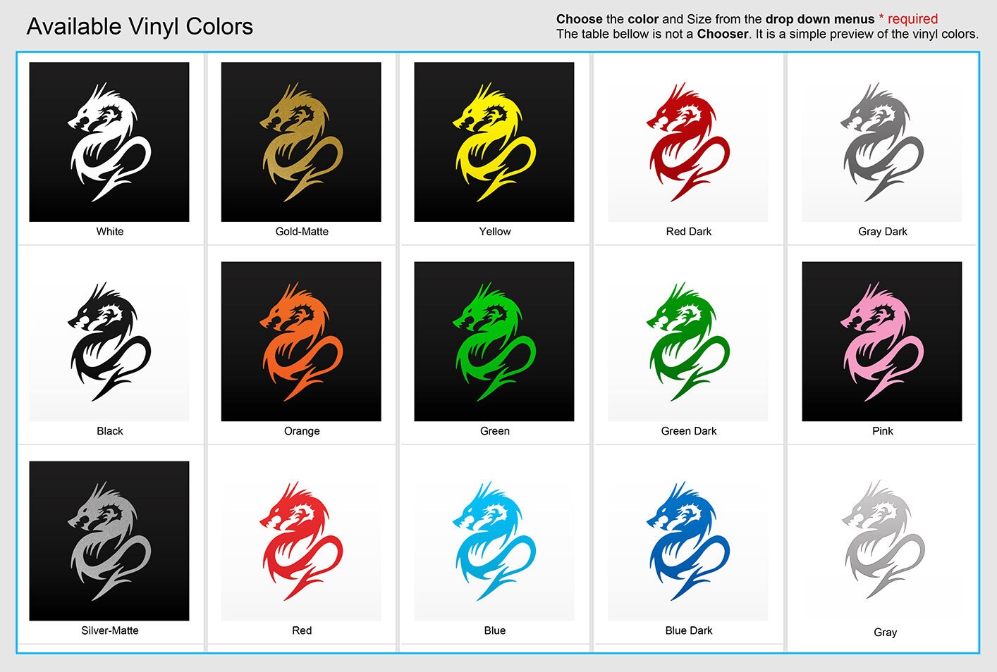 Decal Sticker Dragon Figure Legendary Creature Winged Horned Breathing ...