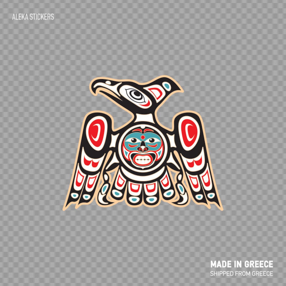 Decal Sticker Aguila Azteca ( Aztec Eagle) Ancient Bird Mythological ...