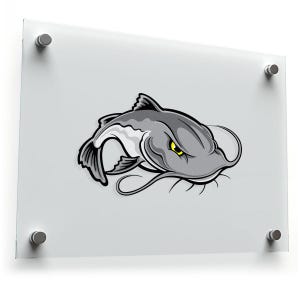 Decal Sticker Catfish Fishing Lake River Freshwater Fishing Fishing ...