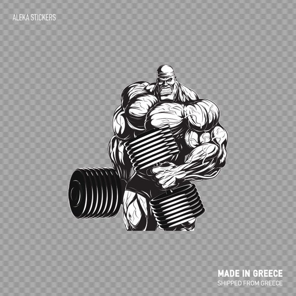 Bodybuilding Decal - Etsy