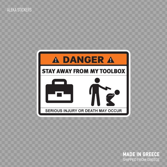 Park Tool Bicycle Decals & Stickers Toolbox Warning Sticker Pack ...