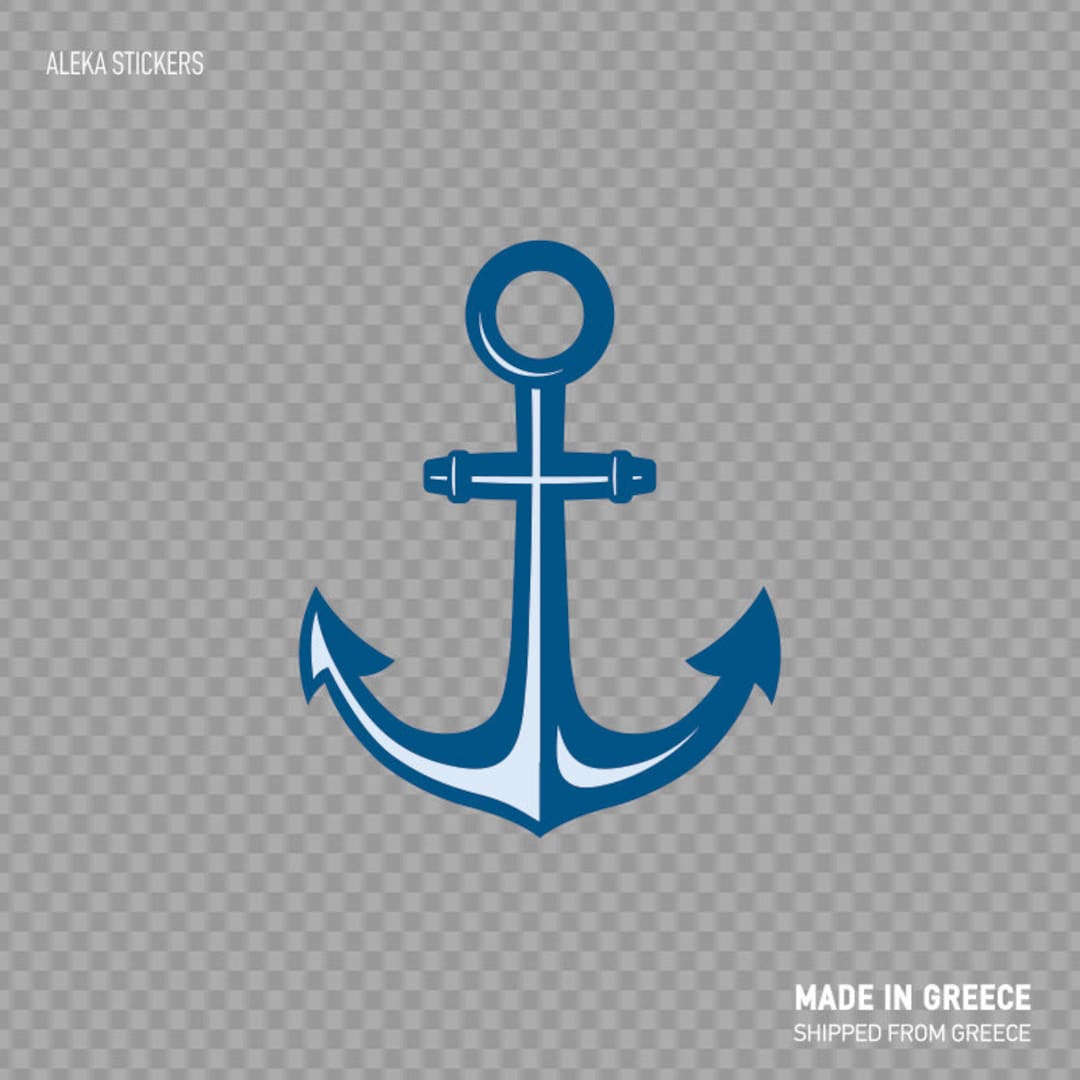 Decal Sticker Anchor Navi Sailing Yacht Yachting Fishing Boat - Etsy