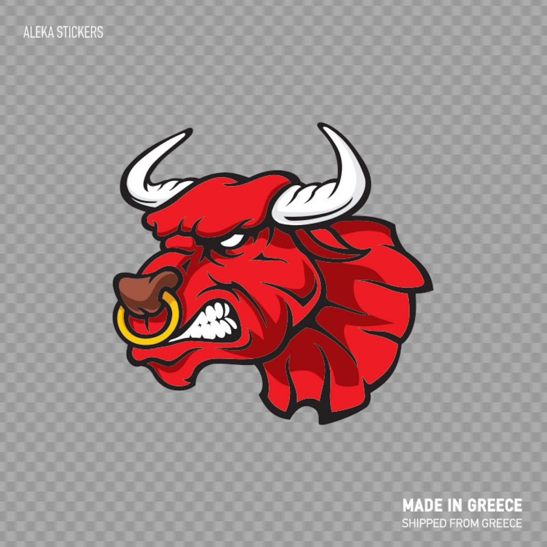 Decal Sticker Angry Bull Brutal Car Decoration Engineer - Etsy