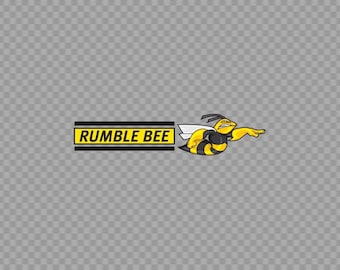 Rumble Bee Decal - Etsy