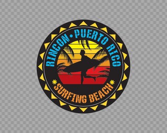 Rincon Puerto Rico Sticker - Etsy