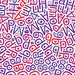 Mosaic Typography Letters Composition for Textile Prints or Poster ...