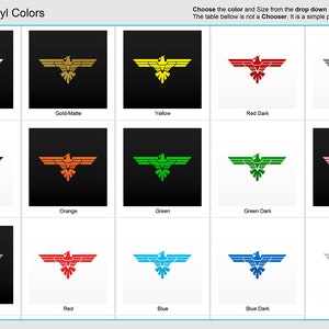 Decal Sticker Decal Sticker German Eagle Military Eagle Tattoo Pegasus ...