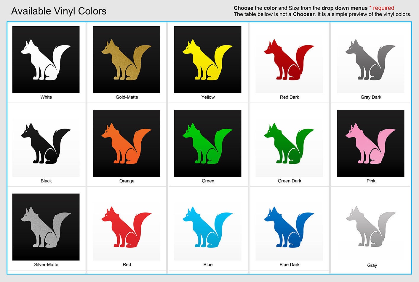 Decal Sticker Fox Figure Nature Forest Red W9356 - Etsy