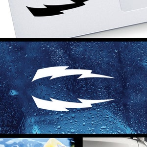 Decal Sticker Thunders Racing Design Helmet Motorcycle Top Quality ...